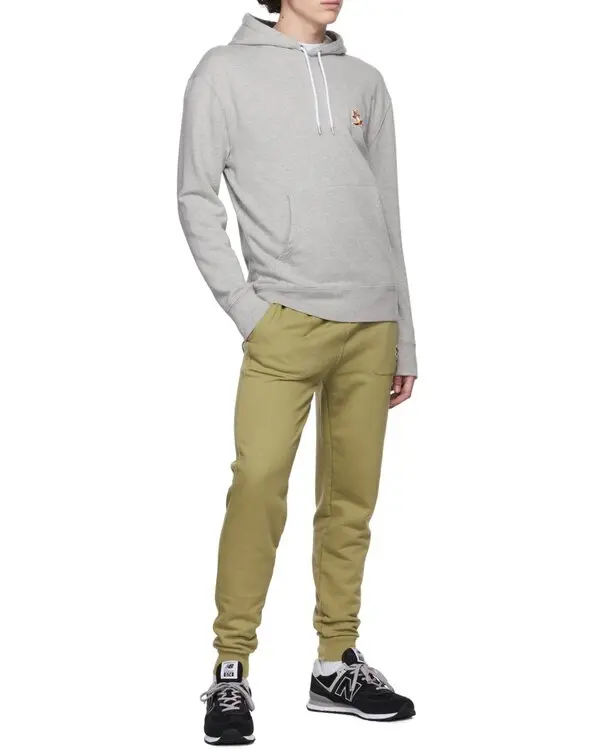Maison Kitsuné Fox Embroidered Cotton Hoodie