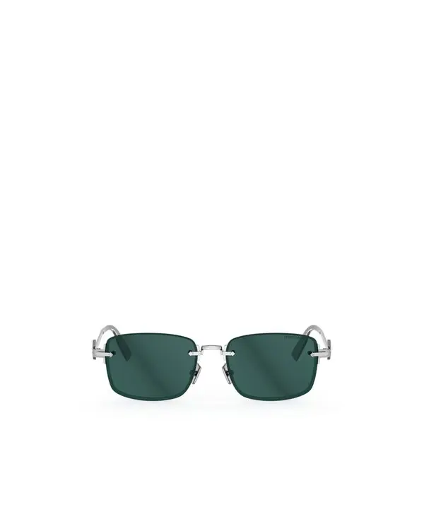 Dior Frameless Rectangle Sunglasses - Green