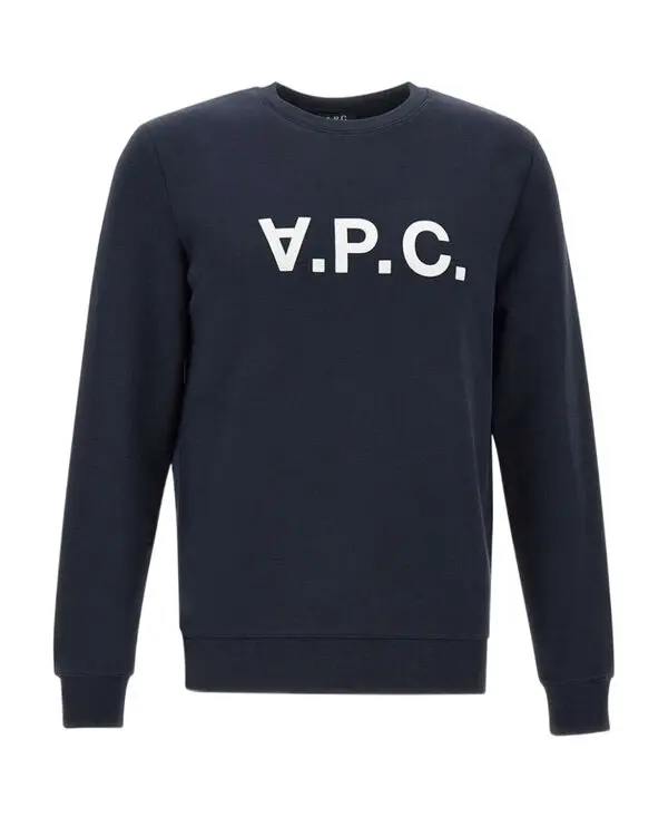 A.p.c. Logo Print Crewneck Sweatshirt