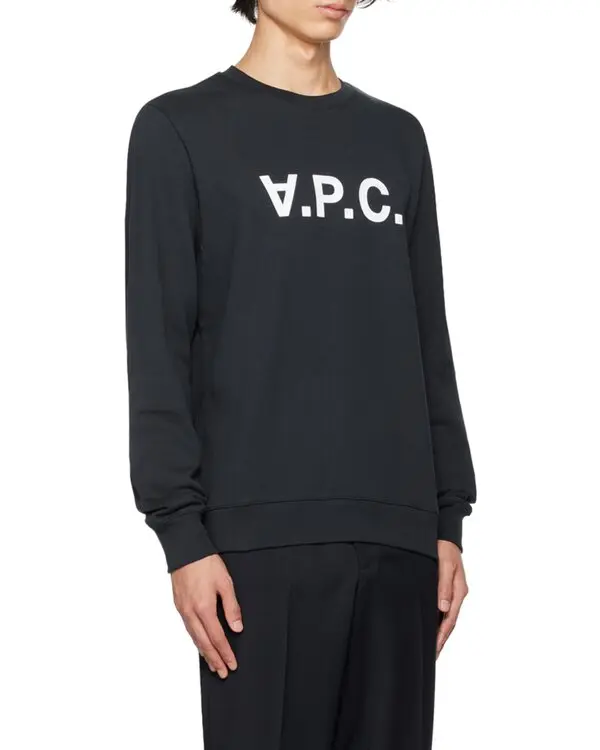 A.p.c. Logo Print Crewneck Sweatshirt