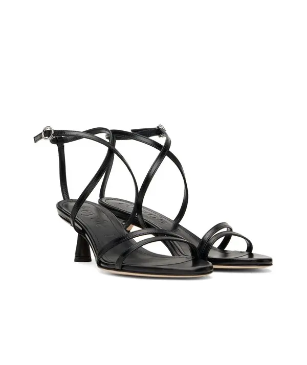 AeydĒ Maeve Leather Heeled Sandals