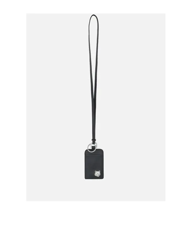 Maison Kitsuné Fox Head Patch Card Holder