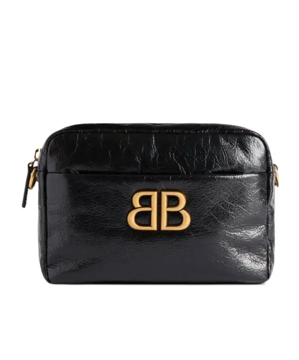 Balenciaga Monaco Xs Camera Bag With Chain Strap