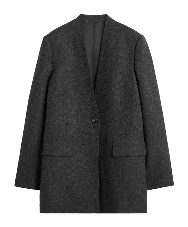 TOTEME V-neck Scarf Suit Jacket