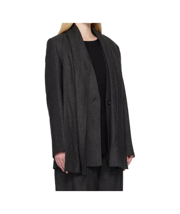 TOTEME V-neck Scarf Suit Jacket