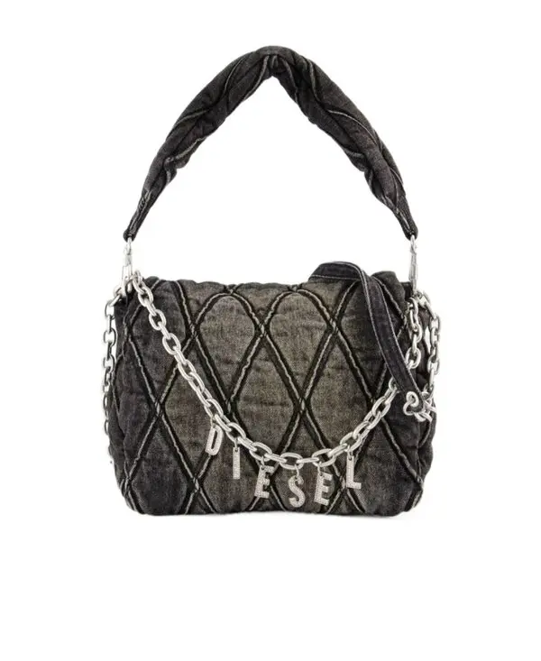 DIESEL® Charm D Quilted Shoulder Bag