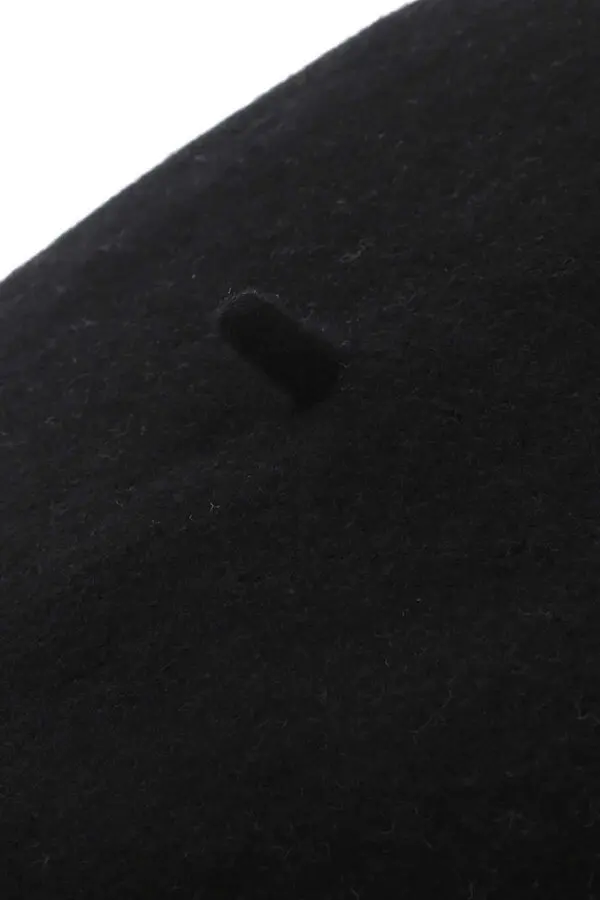 MAISON MARGIELA Four Stitch Detail Wool Beret