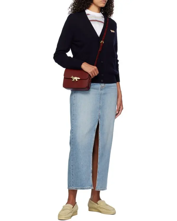 Maison Kitsuné Baby Fox Patch Knit Cardigan