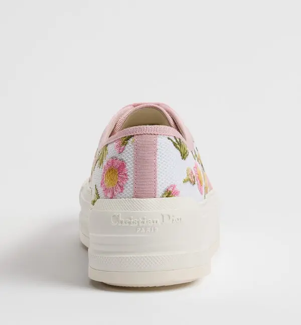 Dior Embroidered Platform Sneakers