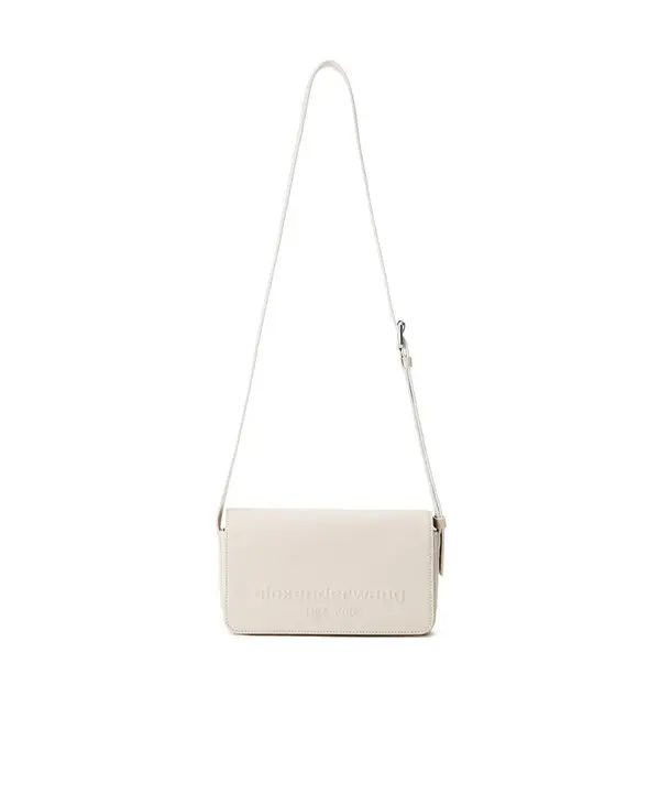 Alexander Wang Embossed Leather Belt Bag - Vanilla