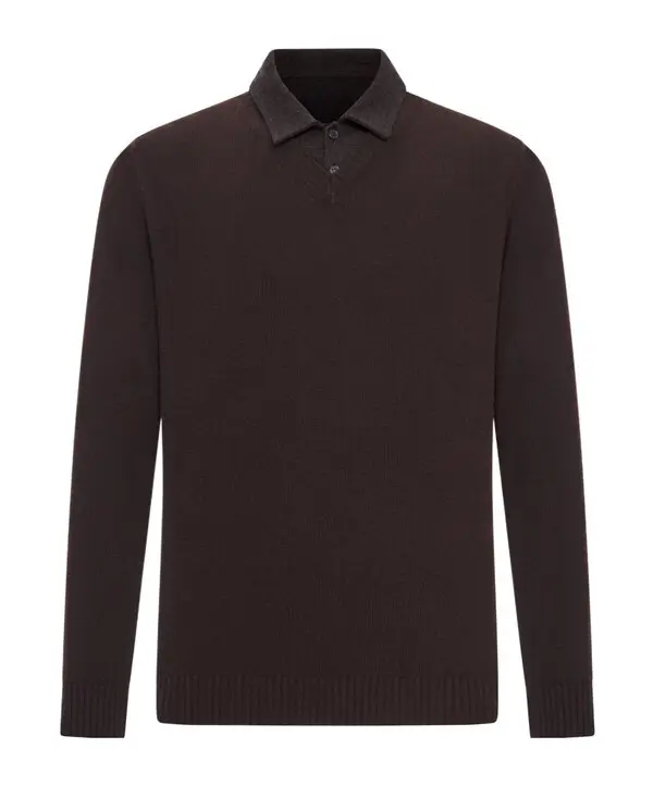 ROBERTO COLLINA Cotton-piquet Polo Shirt