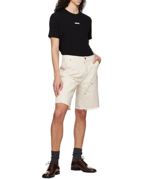 MAISON MARGIELA Four-stitch Logo T-shirt