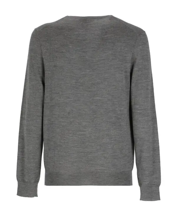 Ralph Lauren Polo Pony Embroidered Merino Wool Knit Jumper