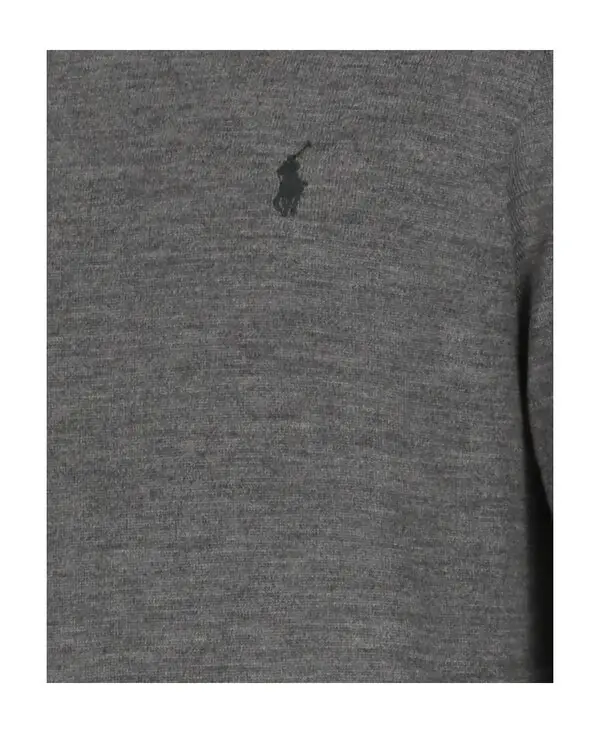 Ralph Lauren Polo Pony Embroidered Merino Wool Knit Jumper