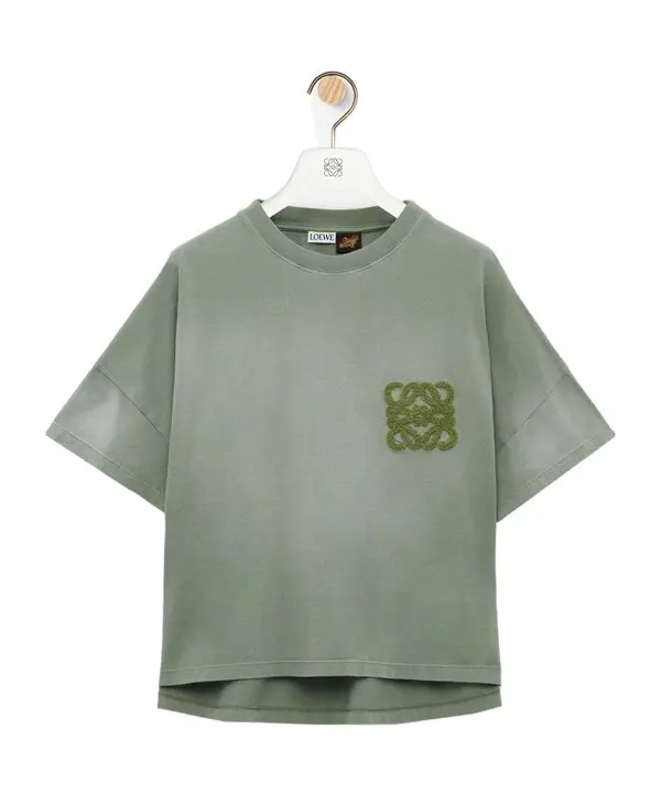 Loewe Cotton T-shirt With Logo Detail