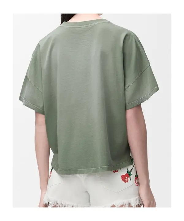 Loewe Cotton T-shirt With Logo Detail