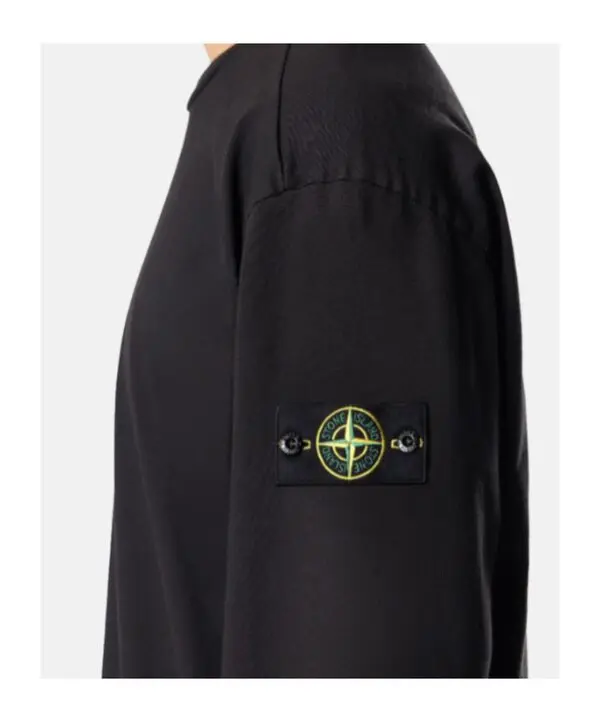 Stone Island Regular-fit Crewneck Sweatshirt With Badge