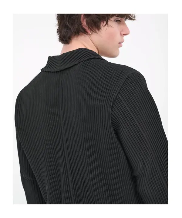 Issey Miyake Homme Plissé Single-breasted Pleated Blazer