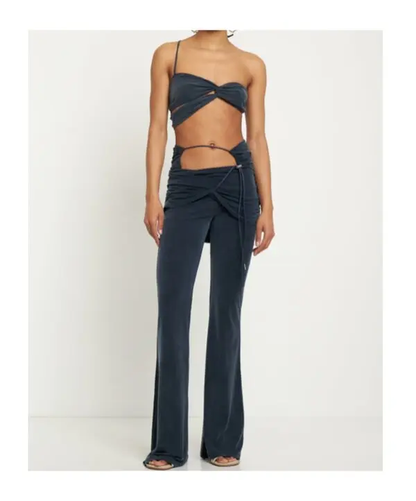 Jacquemus Le Pantalon Espelho Wide-leg Pants