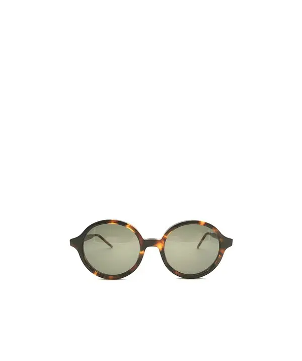 Thom Browne Round Frame Sunglasses - Brown