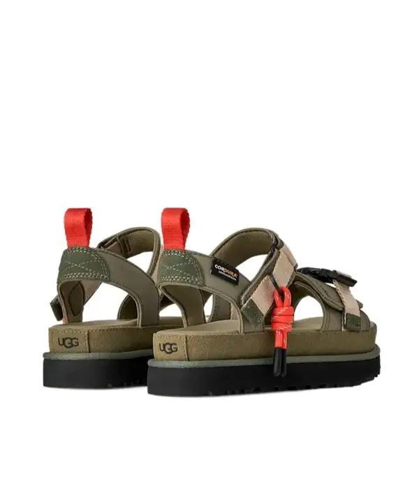 UGG Goldenstar Wildwood Platform Sandals - Green