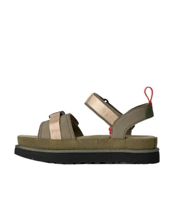UGG Goldenstar Wildwood Platform Sandals - Green
