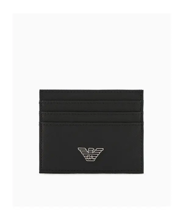 Emporio Armani Logo-plaque Leather Wallet Set