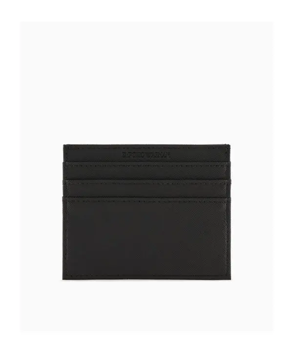 Emporio Armani Logo-plaque Leather Wallet Set