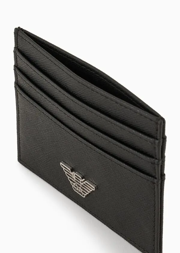 Emporio Armani Logo-plaque Leather Wallet Set