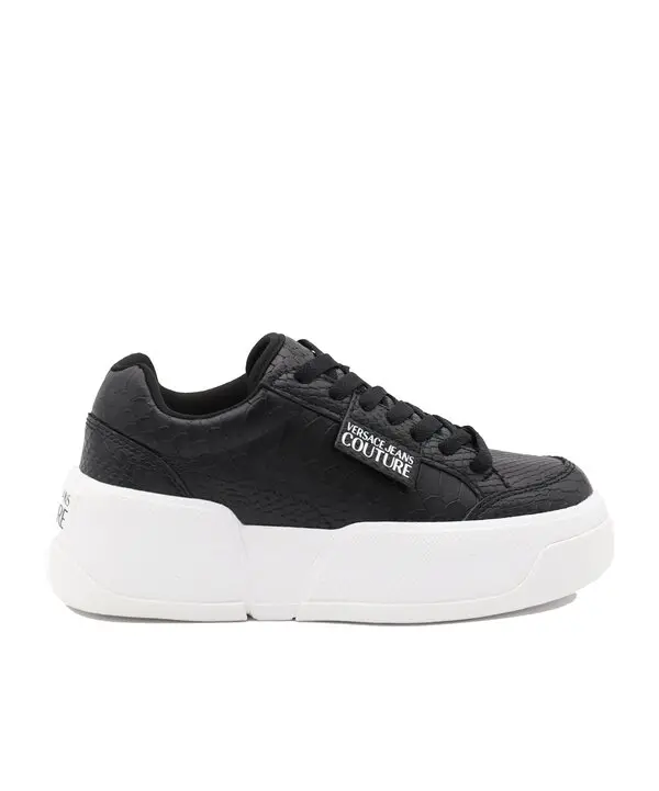 Versace Logo Tag Printed Chunky Sneakers