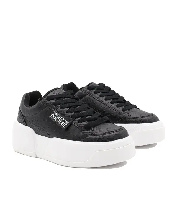 Versace Logo Tag Printed Chunky Sneakers