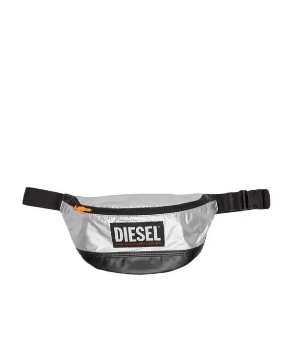 DIESEL® Logo Urban Belt Bag - Gray