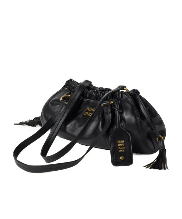 Miu Miu Joie Nappa Leather Bag