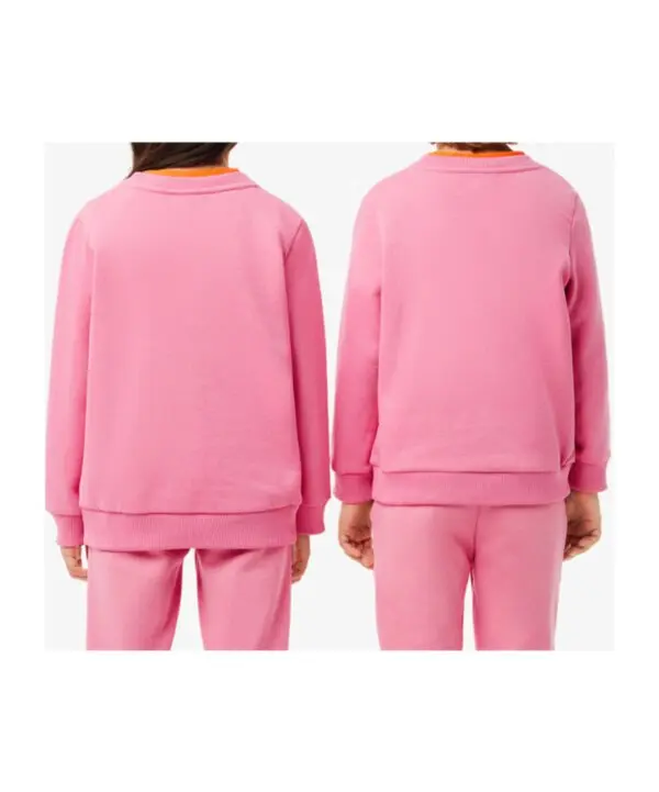 Lacoste Logo Patch Crewneck Sweatshirt
