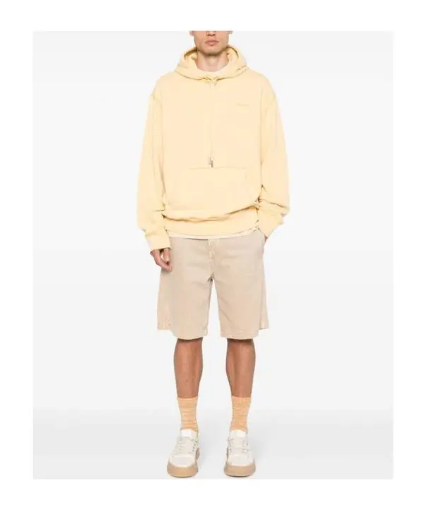 Ami Logo Embroidered Drawstring Hoodie