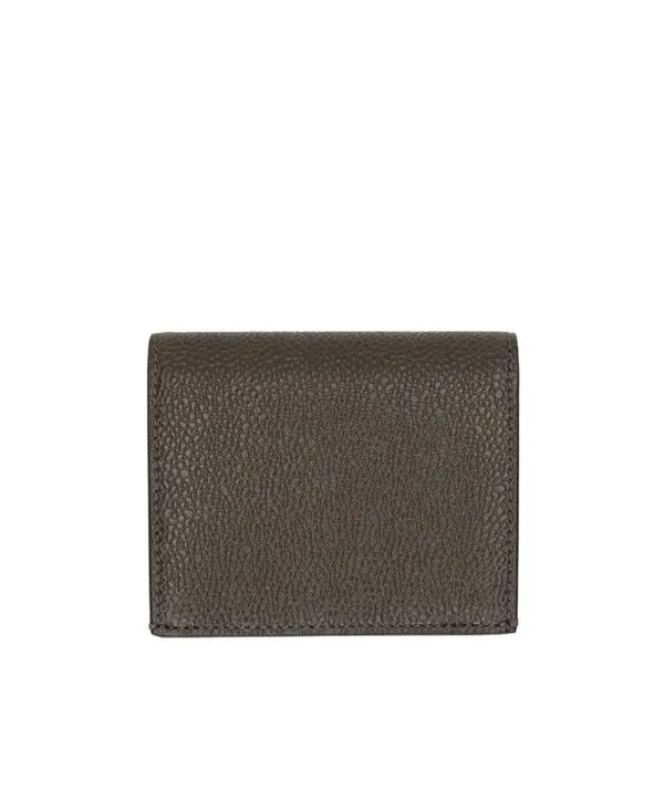 Thom Browne 4-bar Striped Bi-fold Cardholder - Green