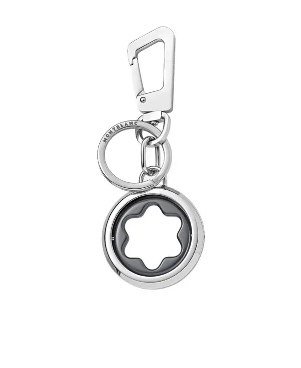 Montblanc Logo Keychain - White