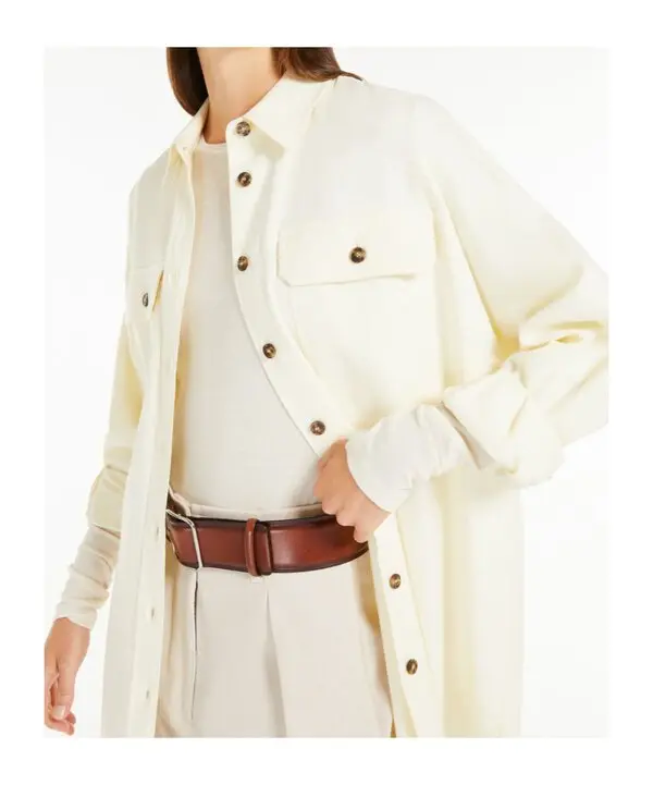 Max Mara Oversized Shirt With Classic Collar