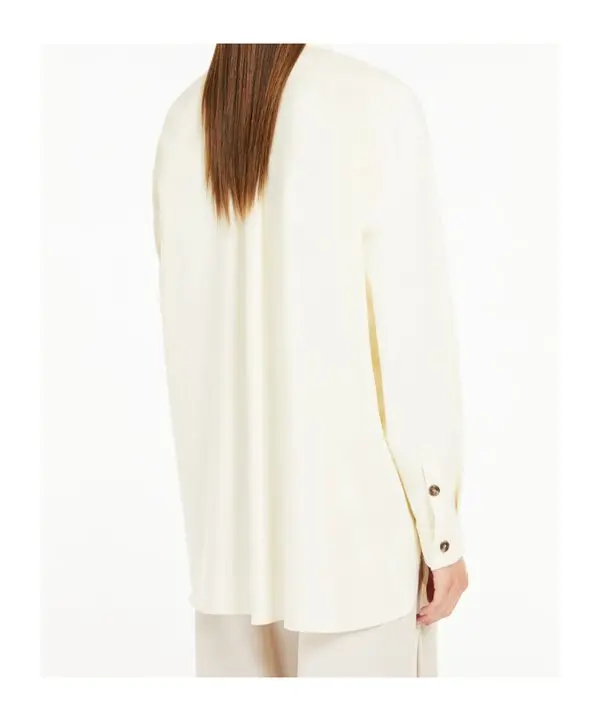 Max Mara Oversized Shirt With Classic Collar