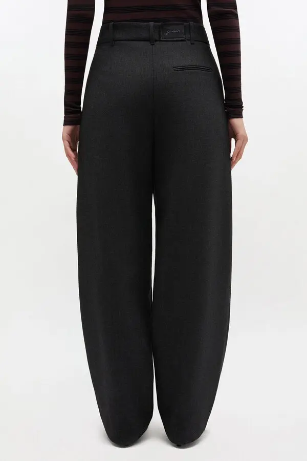 GANNI Grey Wool Suiting Trousers
