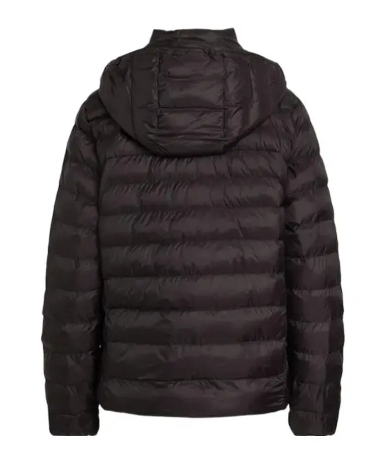 Ralph Lauren Padded Hooded Jacket With Drawstring And Zip Pockets