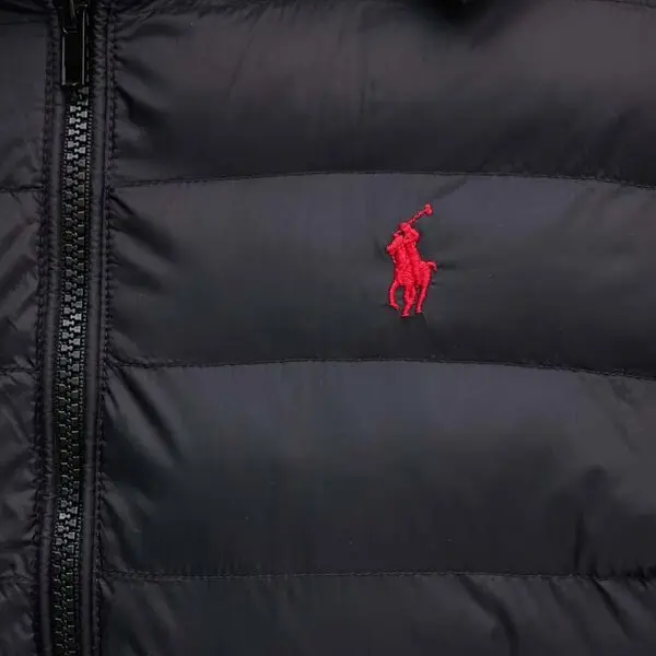 Ralph Lauren Polo Water-resistant Packable Hooded Jacket - Black