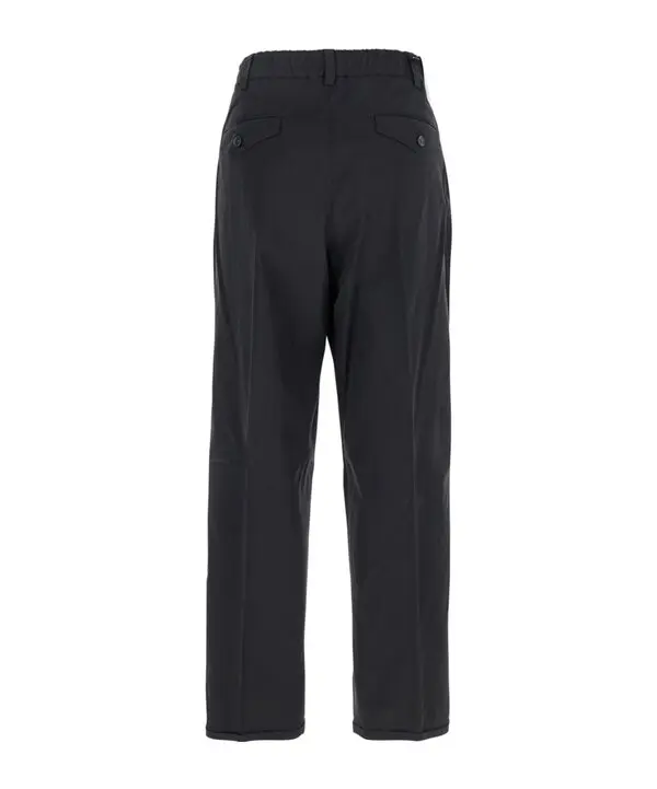 PT TORINO Elastic-waist Cuffed Trousers