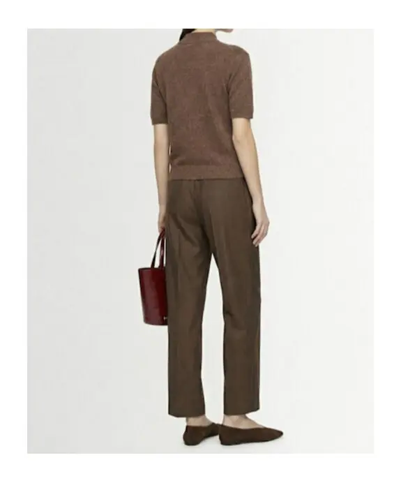 Jacquemus La Maille Castagna Wool Blend Sweater - Brown