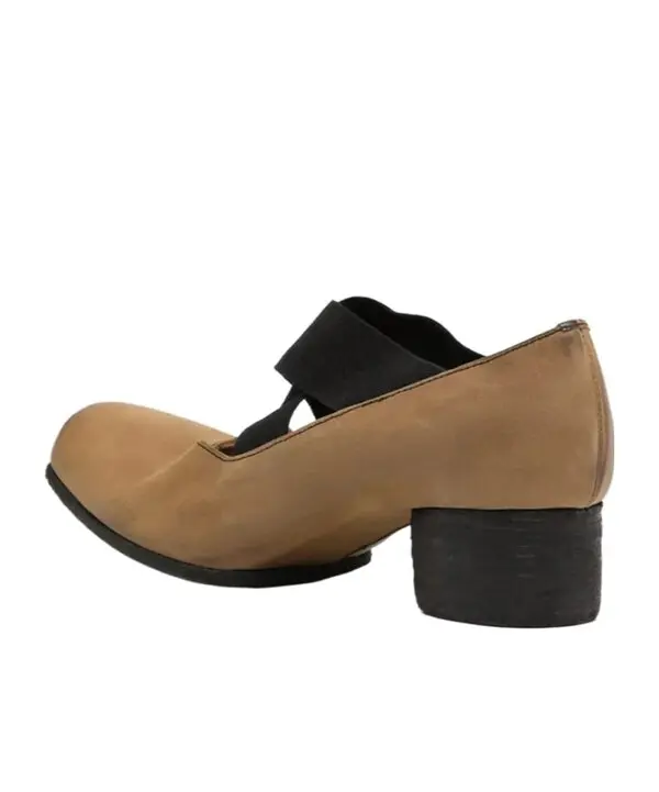 UMA WANG Square Toe Mid Heel Ballerinas