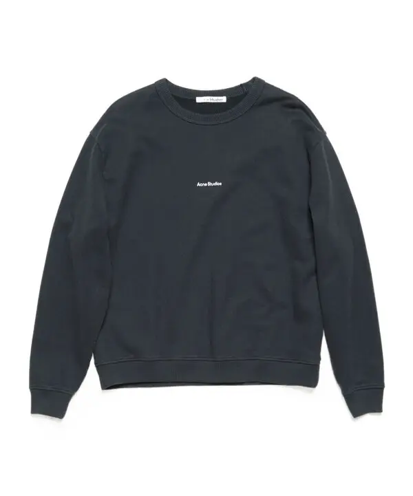 Acne Studios Logo Print Crewneck Sweatshirt