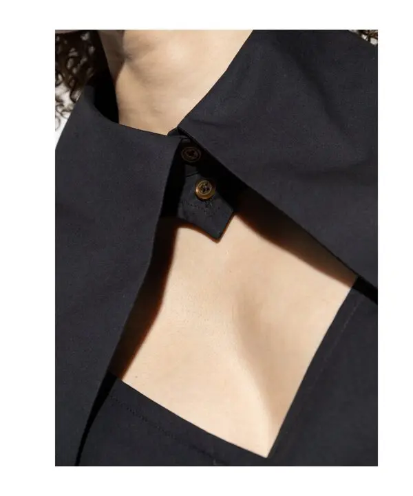VIVIENNE WESTWOOD Cropped Cut-out Shirt