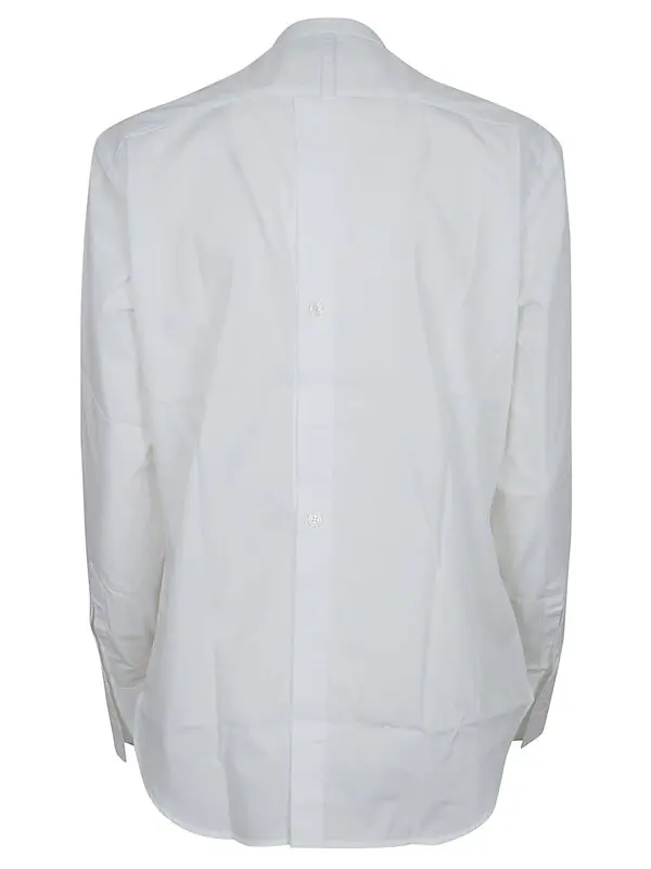 Victoria Beckham Bib Detail Shirt - White
