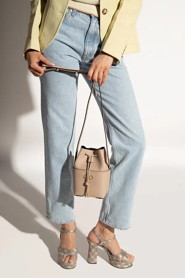 FERRAGAMO Logo Bucket Shoulder Bag