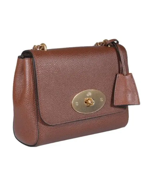 Mulberry Lily Logo Plaque Crossbody Bag